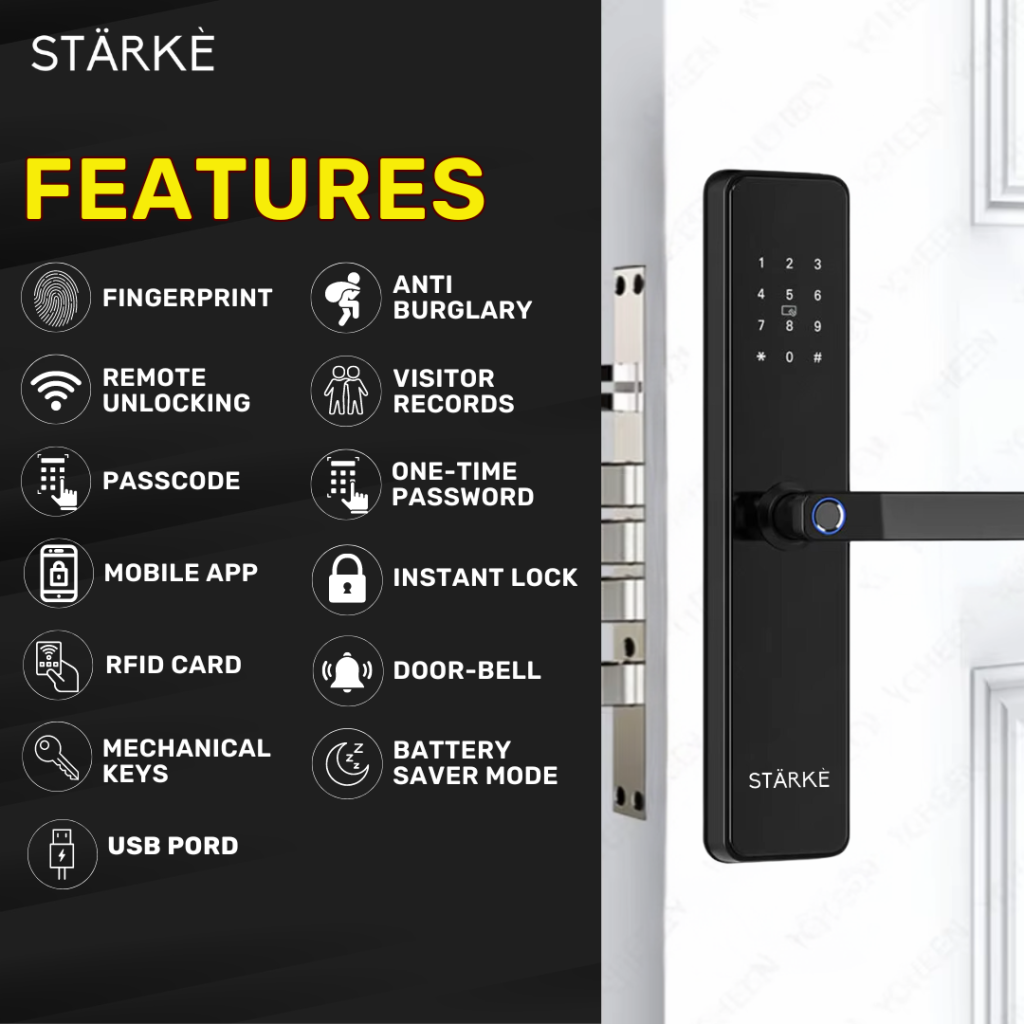 The Large-Door Lock - StarkeDigitalLocks